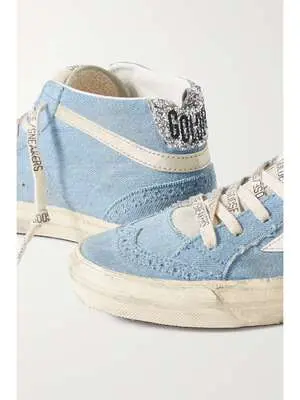 GOLDEN GOOSE Mid-top Sneakers - Blue