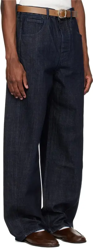 Jacquemus Le De-nimes Paneled Jeans - Black