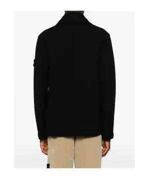 Stone Island Wool Peacoat