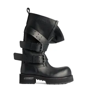 Balenciaga Strappy Boots For Women
