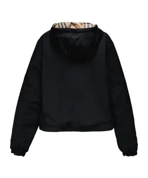 Burberry Vintage Checked Reversible Hooded Jacket - Sand-colored