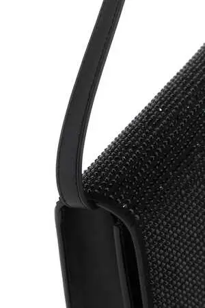 Stella McCartney Rhinestone-embellished S-wave Mini Wallet