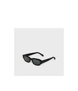 Celine Acetate Sunglasses - Black