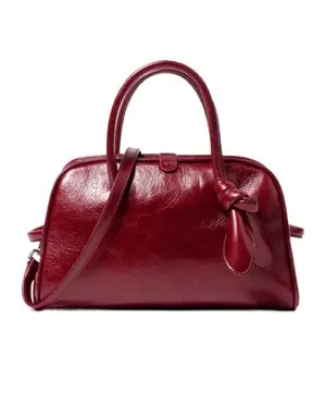 Jacquemus Small Bowling Bag - Red