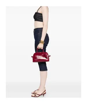 Jacquemus Small Bowling Bag - Red