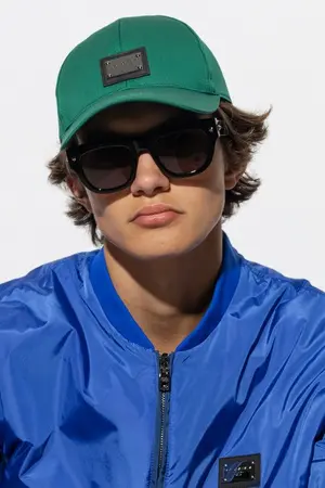 Alexander McQueen Tinted Square Frame Sunglasses