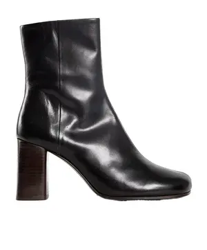 LEMAIRE Anatomic Zipped Boots - Black
