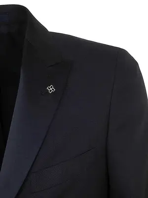 Tagliatore Single-breasted Two-piece Dinner Suit - Black