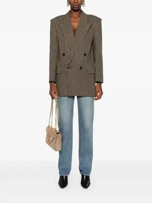 Saint Laurent Benjamin Straight Leg Jeans