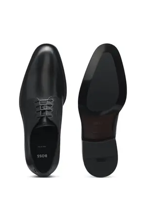 Hugo Boss Textured Leather Derby Shoes