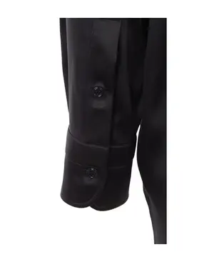 TOM FORD Pointed Collar Button-up Shirt - Black