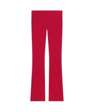 COURREGES Bootcut Trousers With Embroidered Logo