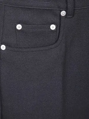 Rick Owens Pleat Detailed Woven Trousers