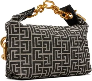 Balmain Sync Mini Chain Handbag - Black