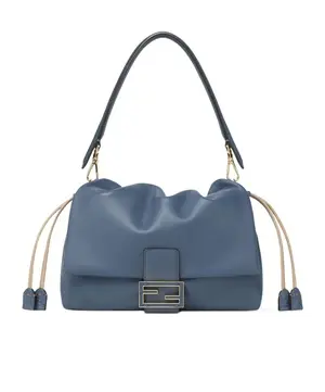 Fendi Tie Detailed Shoulder Bags