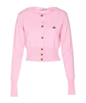 VIVIENNE WESTWOOD Orb Embroidered Cardigan - No