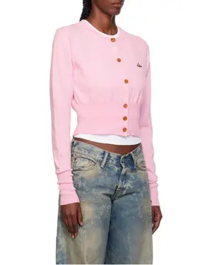 VIVIENNE WESTWOOD Orb Embroidered Cardigan