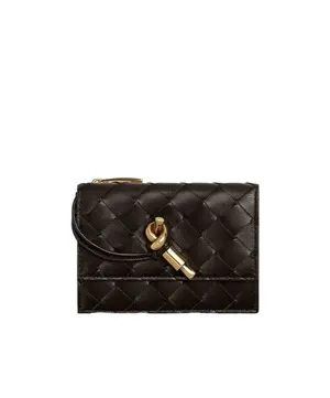 Bottega Veneta Andiamo Zipped Card Case - Soft Candy