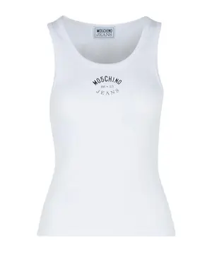 Moschino Logo Printed Tank Top