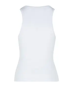 Moschino Logo Printed Tank Top