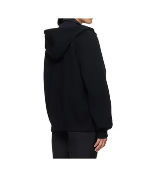 Sacai Sponge Sweat X Grosgrain Hoodie