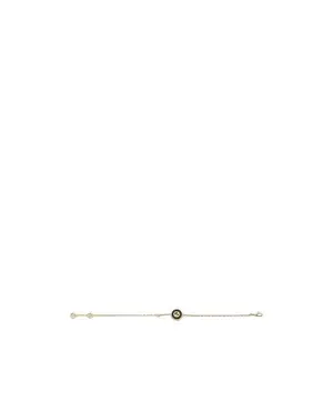 Gucci Interlocking 18k Chain Bracelet