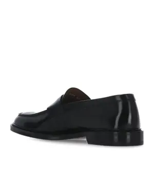 DOUCAL'S Classic Penny Loafers - Black