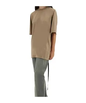 Rick Owens Jumbo Crewneck T-shirt - Gray