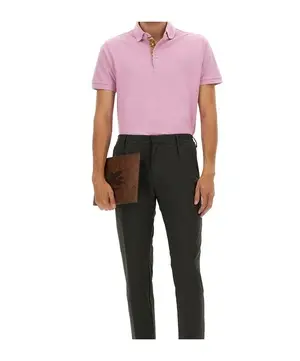 Etro Pegaso Embroidered Polo Shirt