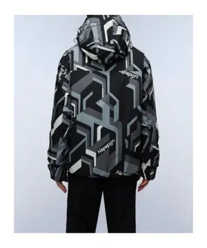 NAPAPIJRI Rf Next Printed Hooded Jacket