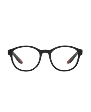 Prada Round Frame Eyeglasses - Black