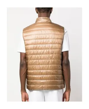 Herno Quilted Down Gilet - Nude