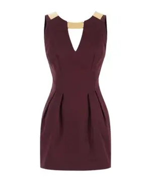 Elisabetta Franchi V Neck Cocktail Dresses