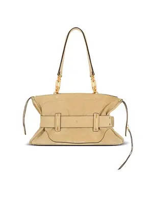 Balmain Anthem Shoulder Bag - Beige