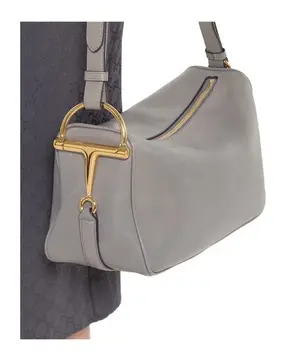 Gucci Half Horsebit Medium Shoulder Bag