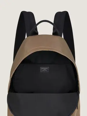 Givenchy Essential U Backpack In Nylon - Brown
