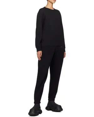 Alexander Wang Long-sleeved T-shirt With Logo Detail