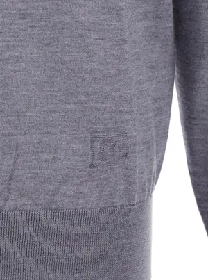 Dolce & Gabbana Long-sleeved Polo Sweater