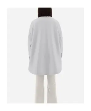 Herno Felted-finish Buttoned Long Shirt