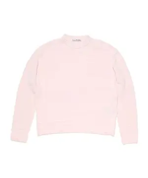 Acne Studios Crew Neck Distressed Sweater