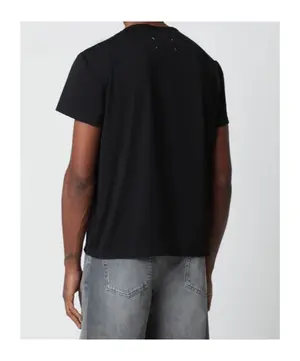 MAISON MARGIELA Distorted Logo Crewneck T-shirt