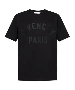 Givenchy Logo Detailed Crewneck T-shirt - Black