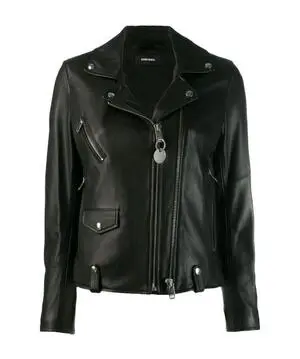 DIESEL® Zip-detail Biker Jacket