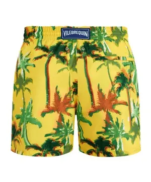 Vilebrequin Graphic Print Elasticated Waist Swim Trunks