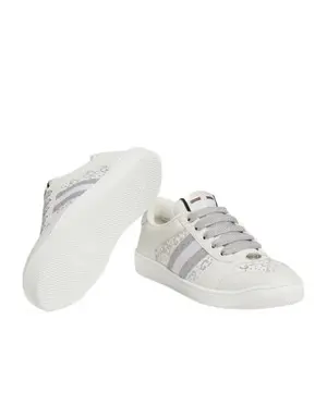 Gucci Screener Sneakers - Light Gray