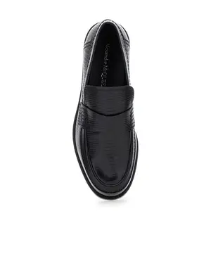Alexander McQueen Embossed Slip-on Loafers