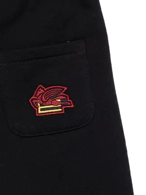 Etro Pegaso Motif Track Pants - Black