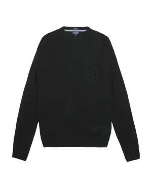 Men's Emporio Armani Black Sweaters