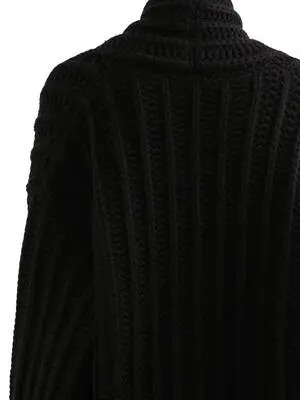 Dolce & Gabbana Oversized Ribbed Cardigan