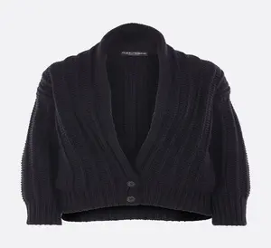 Dolce & Gabbana Oversized Ribbed Cardigan